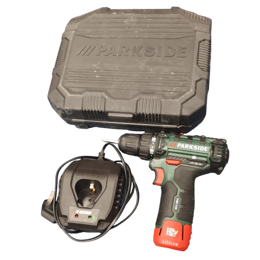 Pre-owned Parkside 12V Drill PABS 12 B3 - Own4Less